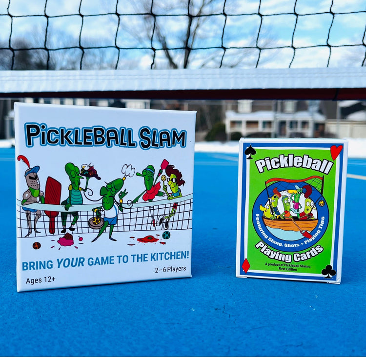 Pickleball Card Games- Pickleball Slam & Pickleball Playing Cards ...